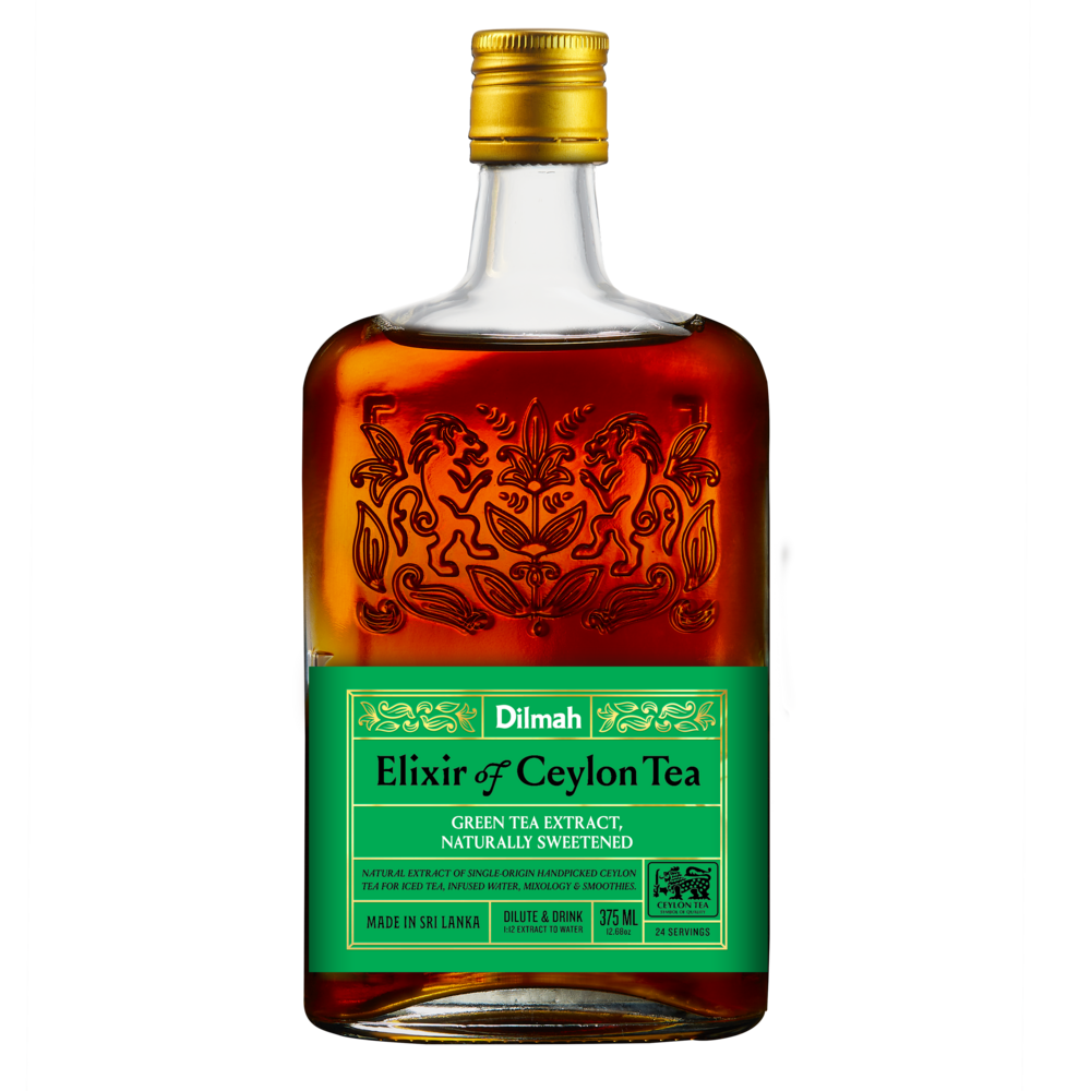 Elixir of ceylon green tea 375ml glass bottle – Dilmah Tea